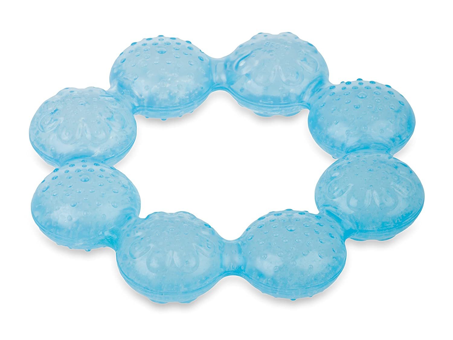 Nuby IcyBite Soother Ring Teether, Colors May Vary