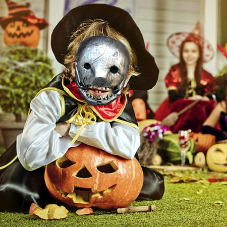 2020 Butcher Mask Party Halloween Full Face Mask Halloween Cosplay ...