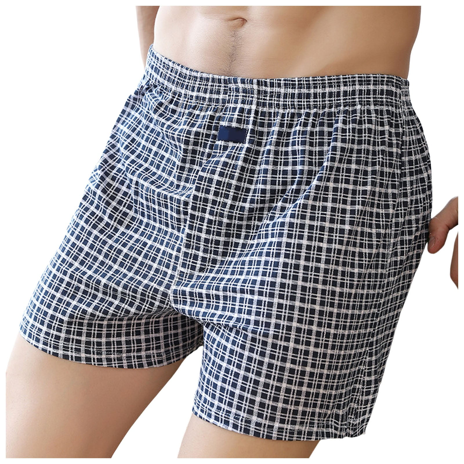 FhsagQ Underwear Mens Underwear Boxers Briefs Pack Low Rise Men Cotton ...