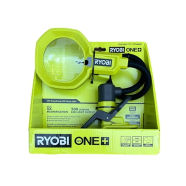 Ryobi ONE+ 18V Powerful Cordless LED Work Light Spotlight, Up To 3000 ...