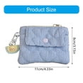 Practical Card Holder Cartoon Coin Bag with Secure Button and Zippers ...