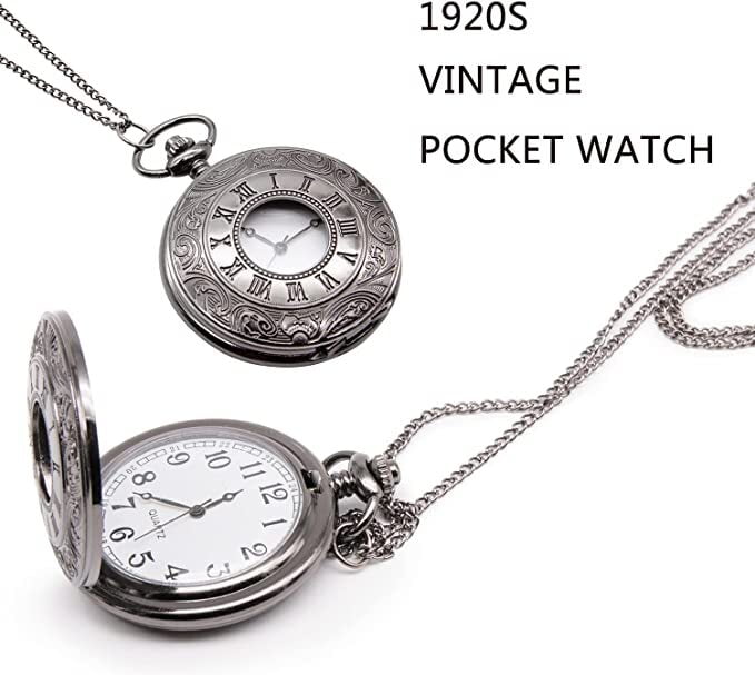 Buy AOWEE 1920s Men Accessories, Gatsby Men Suit Set Including Panama ...