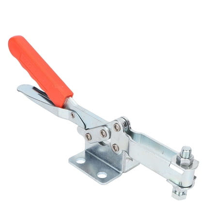 LAFGUR Toggle Clamp Red Plastic Handle 300kg Clamping Force Iron ...
