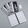 6 Page Expansion Sheet Music Folder , Piano Score Folder,Fits Letter ...