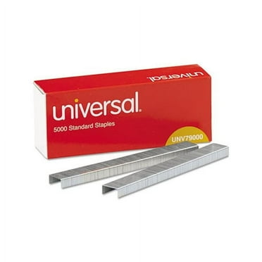 Universal Standard Chisel Point 210 Strip Count Staples, 5,000/Box ...