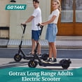 "GOTRAX G5 Electric Scooter, 750W, 48V, 10"" Tires, 20mph, Double ...
