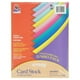 Pacon, PAC101195, Pastel/Bright Cardstock, 250 / Pack, Assorted ...