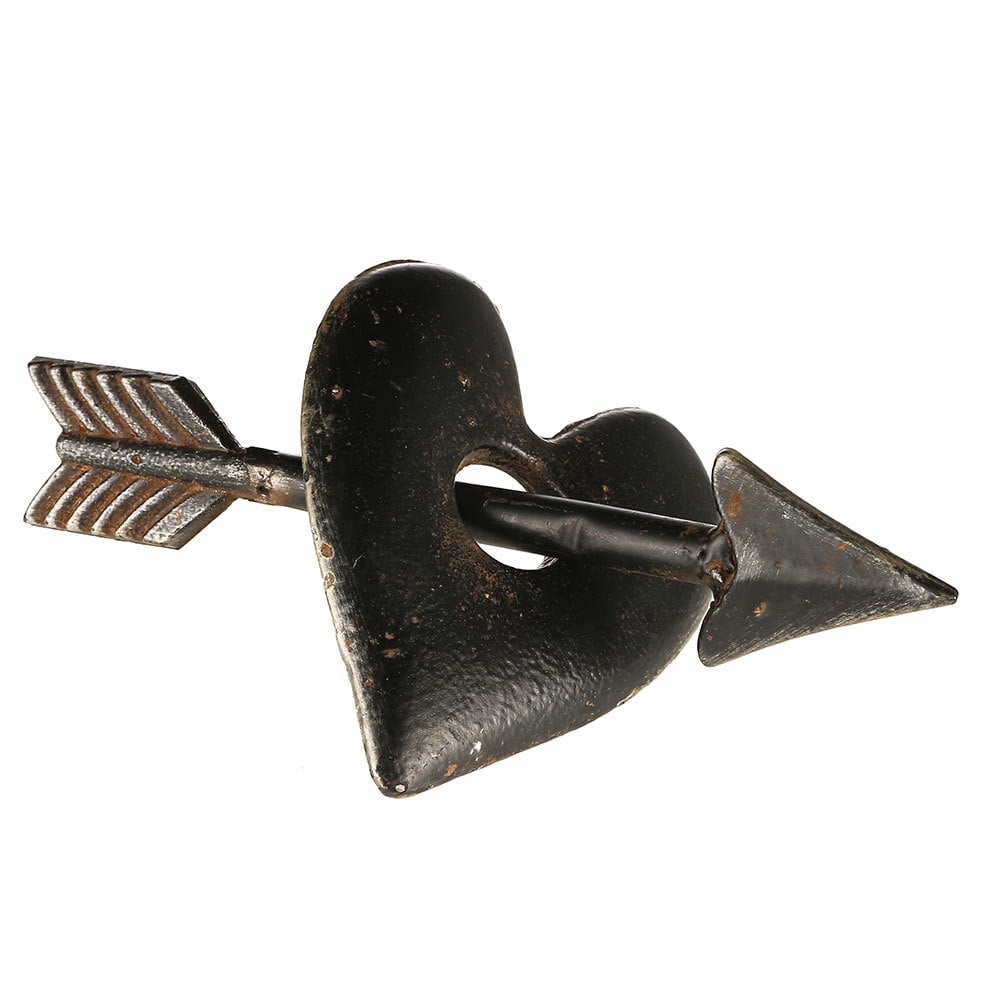 Creative Co Op Cast Iron Heart/Arrow Decor - Walmart.com - Walmart.com