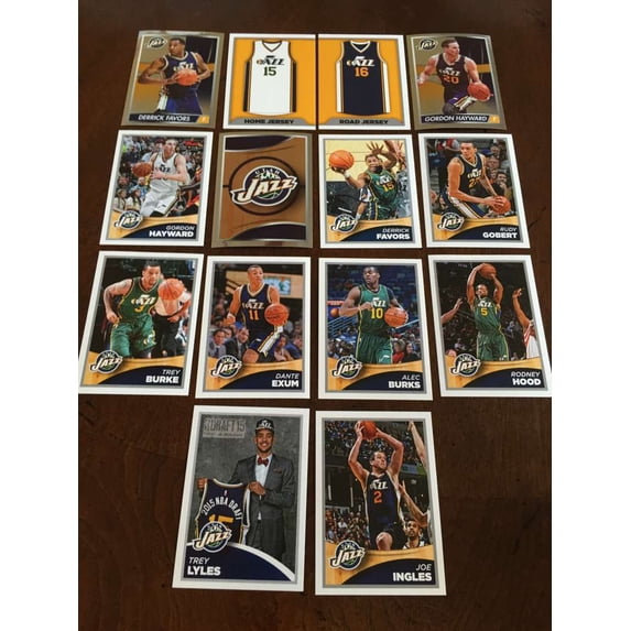 2015-16 NBA Panini Sticker Collection Utah Jazz Team Set - Walmart.com