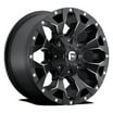 Fuel 1PC Aluminum Rim D633 ZEPHYR 17X8in Matte Black Finish, D6331780C6 ...