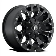 Fuel 1PC Aluminum Rim D633 ZEPHYR 17X8in Matte Black Finish, D6331780C6 ...