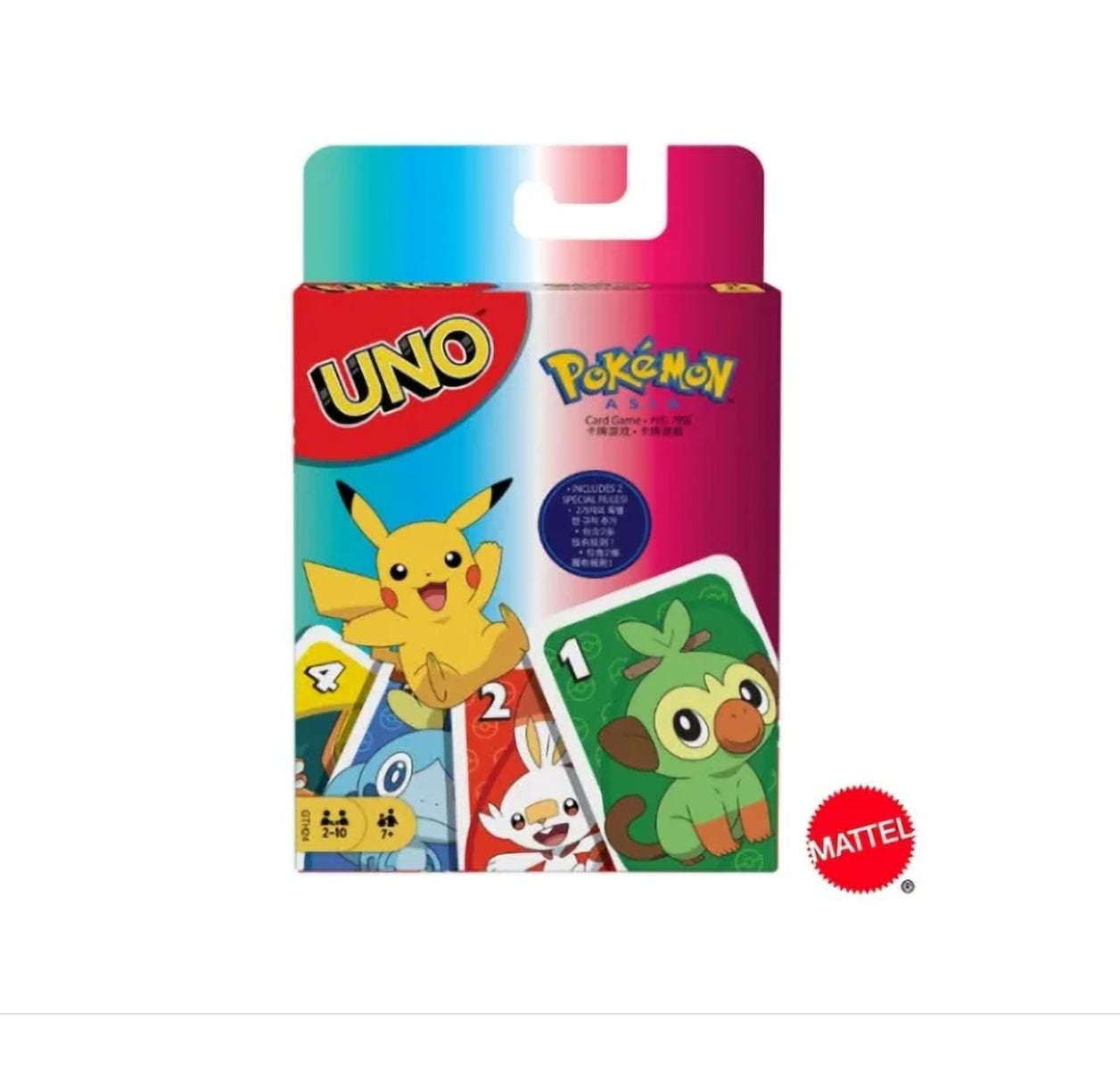 Juego de mesa Mattel UNO Edición Especial De Pokémon MATTEL POKEMON ...