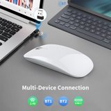 Uciefy Wireless Bluetooth Mouse Triple Mode (Dual BT 5.1+USB) with USB ...