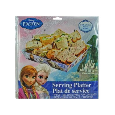 Disney Frozen Elsa, Olaf & Anna Section Divided Dinner Platter [Toy ...