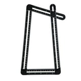 Hyper Tough Multi Angle Ruler TR36008N with Inch and Metric Arms for ...