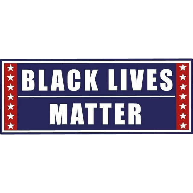 Black Lives Matter BLM Campaign Sign Vinyl Sticker Car Window Bumper ...