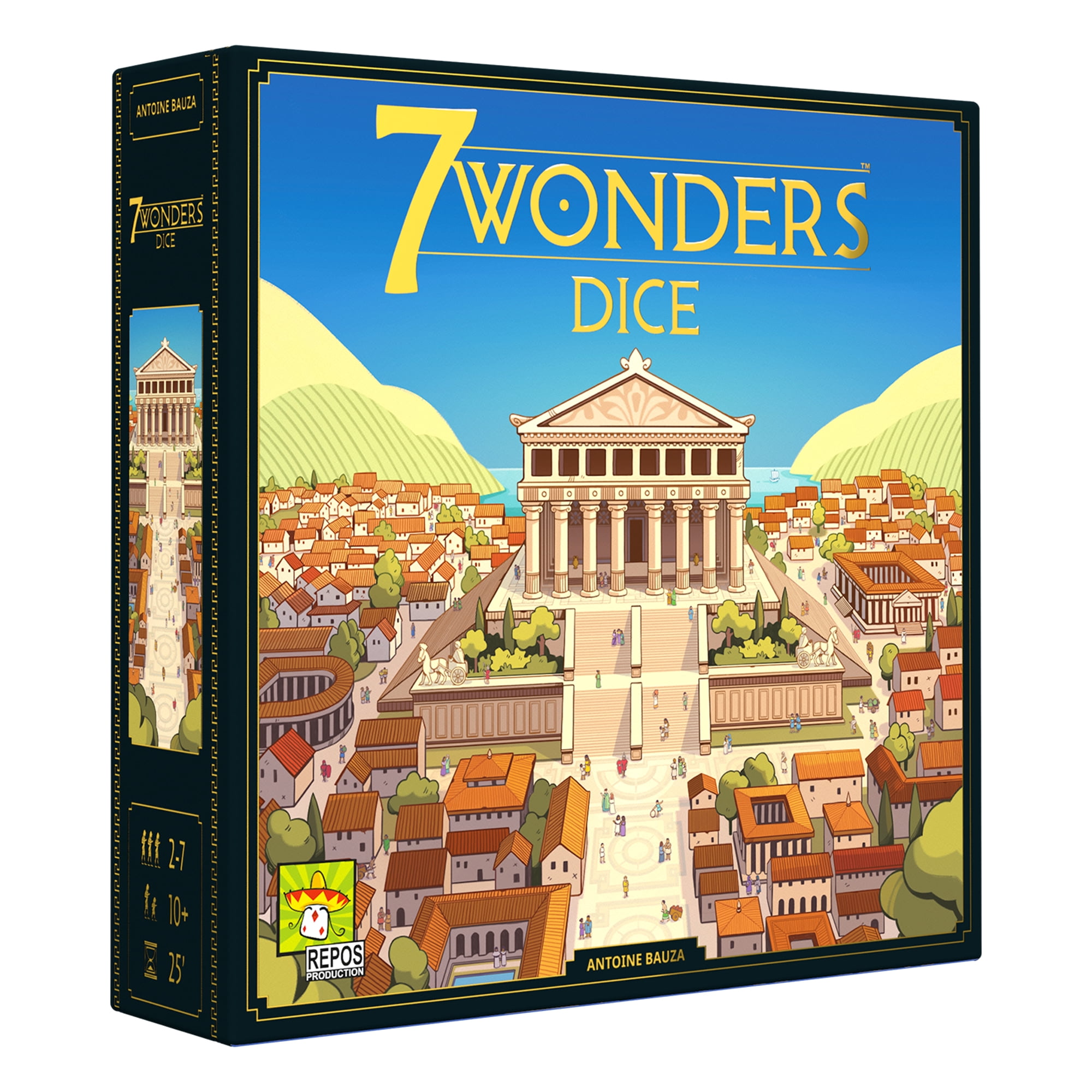 7 Wonders - Dice, Strategic Board Game (French Version) by Repos ...