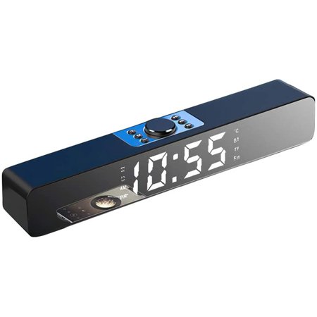 Electronic Calendar LED TV Sound Bar Alarm Clock Home Theater Portable ...