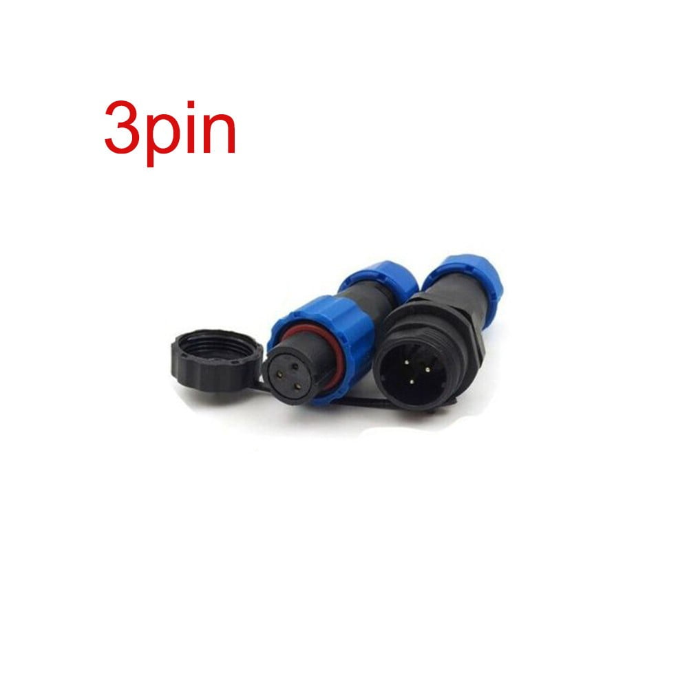IP68 waterproof aviation plug socket connector SD13 male and female ...