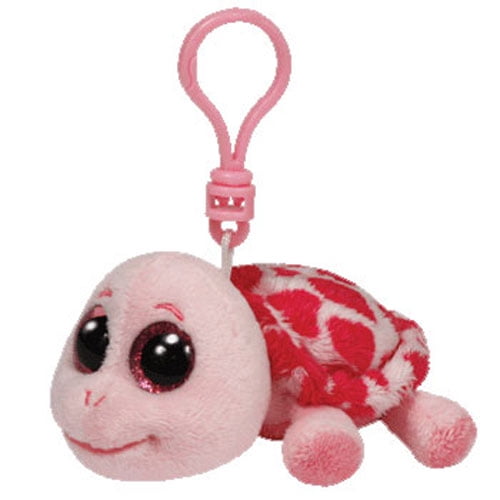 Ty Beanie Boos Myrtle - Pink Turtle Clip - Walmart.com