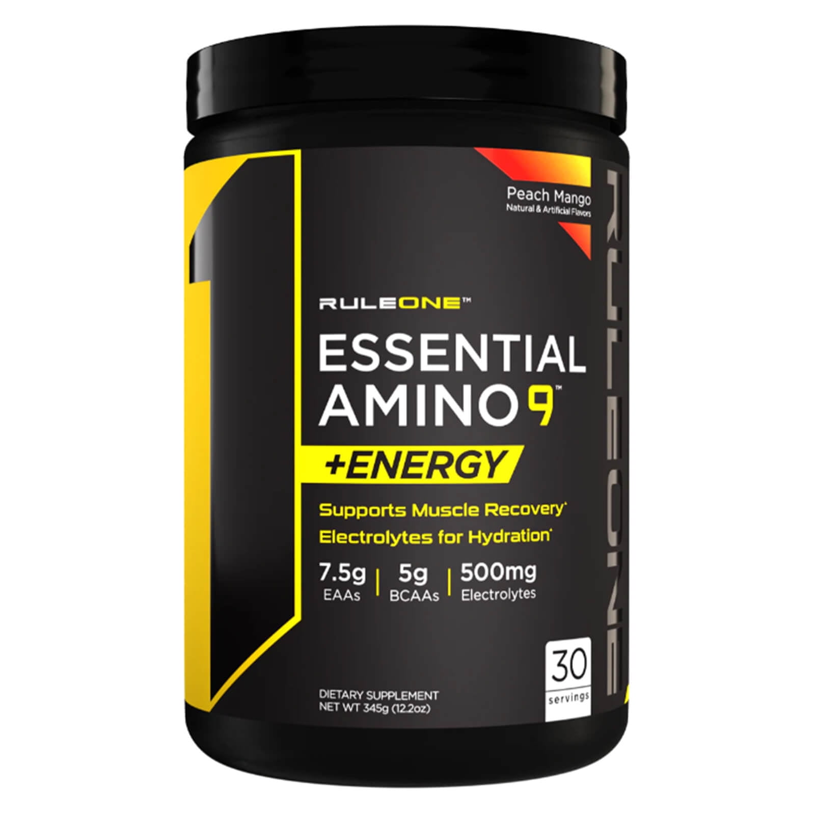 Rule 1 Essential Amino 9 Energy 30 Serv Peach Mango Amino Acids Energy 345g