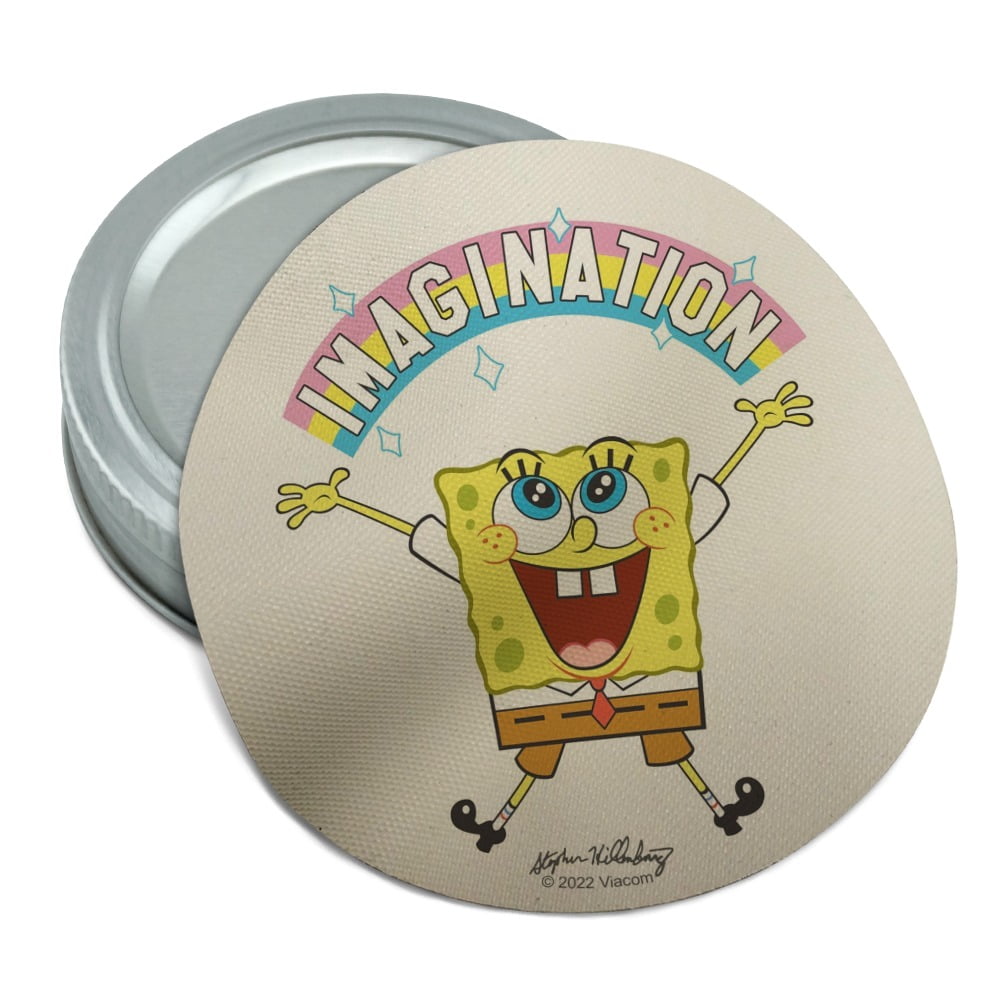SpongeBob Imagination Rainbow Round Rubber Non-Slip Jar Gripper Lid ...