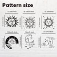 1Set 6Pcs Plant PVC Plastic Waterproof Self-adhesive Stickers Set Light ...