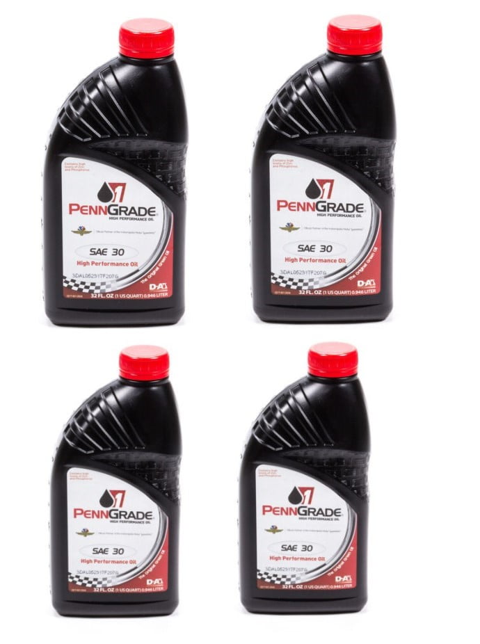 Brad Penn / PennGrade 71396 1 SAE 30 Monograde High Performance Oil, 4 ...