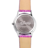Descendants 2 Mal Icon Girls' Stainless Steel Watch, Purple Glitter ...