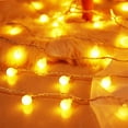 2025 New40 LED Star And Spherical Shaped String Lights 20 FT Christmas ...