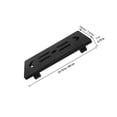 BESTYASH Movable Pc Stand with Four Wheels for Enhanced Cooling and ...
