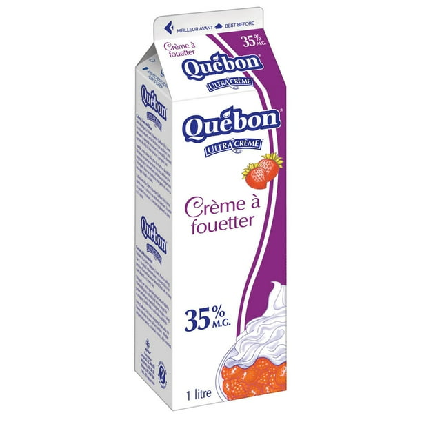 Québon 35% Whipped Cream, 1 L - Walmart.ca