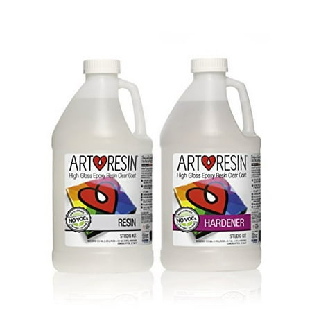Clear Non-toxic ArtResin® Epoxy Resin Studio Kit - Walmart.com