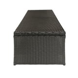 GDF Studio Raina Patio Outside Wicker Coffee Table, Brown - Walmart.com