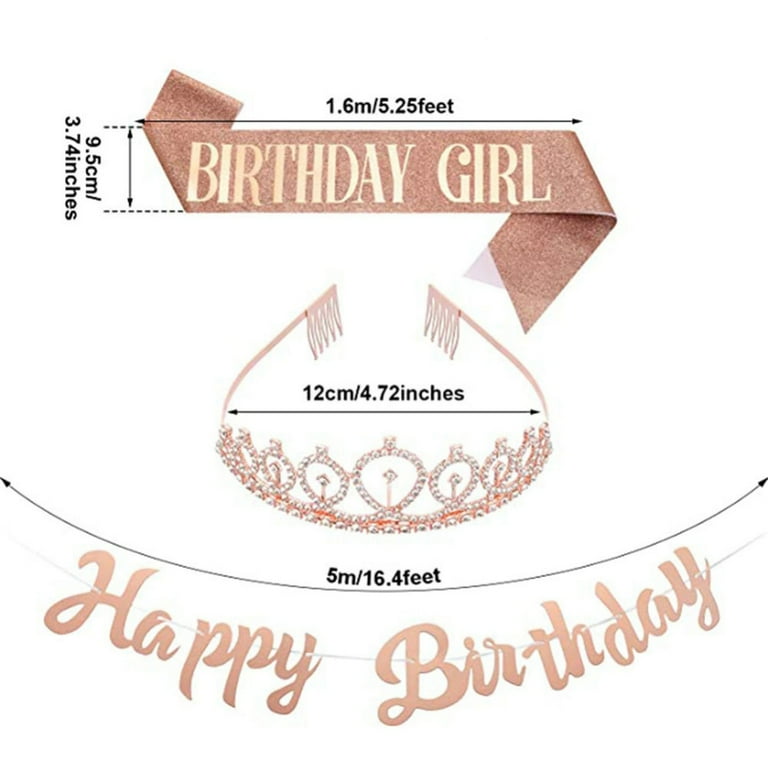 Birthday Girl Sash Walmart