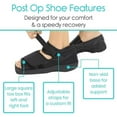 Vive Post Op Shoe – Lightweight Orthopedic Walking Boot with Adjustable ...