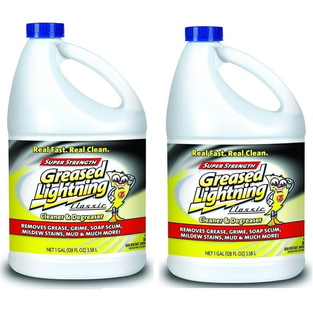 Greased Lightning 204HDT All Purpose Cleaner/Degreaser 128 oz 2 pack ...