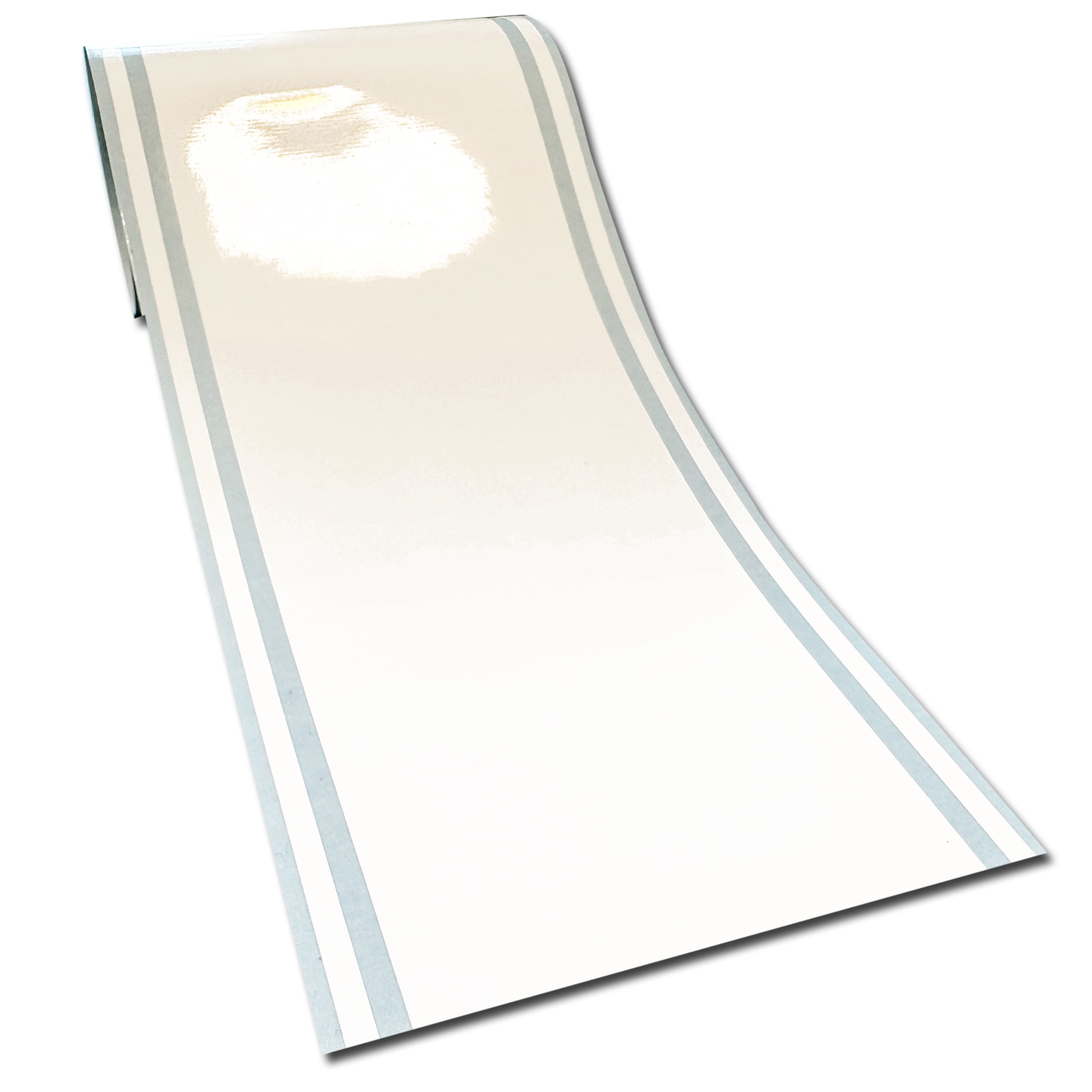 6"x72" White Glossy Vinyl Racing Stripes Car Boat Trailer Sticker ...