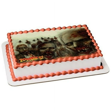 1/4 Sheet The Walking Dead TWD Daryl Edible Frosting Cake Topper ...