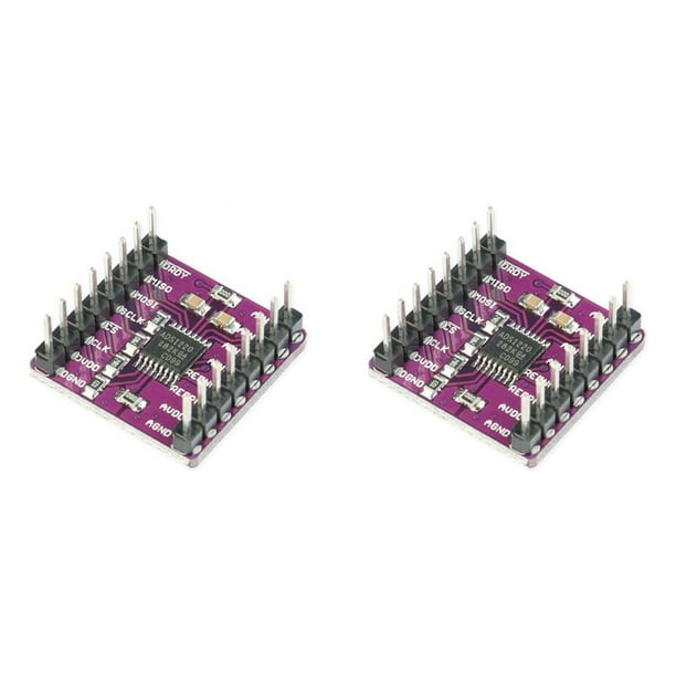 2X Cjmcu-1220 Ads1220 Adc Módulo Convertidor A / D de 24 Bits I2C Módulo de Sensor Convertidor ...