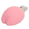 Memory Stick 20 Usb Flash Drive Pendrive Computer Data Storage Cartoon Brain Doll Pink32gb
