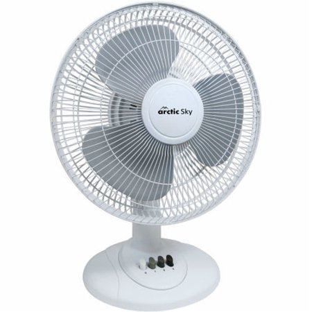 Arctic Sky 12" Oscillating Desk Fan | Walmart Canada
