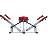 Rocket Fitness Push-Up Stands with Attached Resistance Bands, Steel ...
