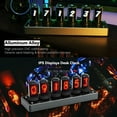 IPS Nixie Tube Clock, DIY Nixie Tube Analog Clock with 6-Digit IPS LCD ...