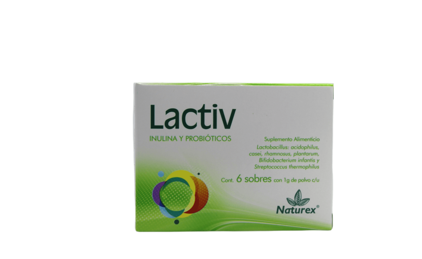 Suplemento alimenticio LACTIV NATUREX inulina-probióticos EN POLVO EN ...