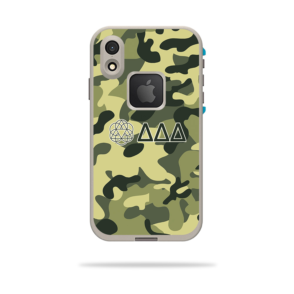 MightySkins Compatible With LifeProof FRE iPhone XR - Delta Delta Delta ...