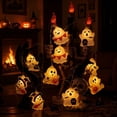 2026 Edition Halloween Ghost String Light, Spooky Battery Operated ...