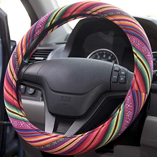 Automotive Colorful Patterns BDK Colorful Woven Boho Bohemian Hippie ...