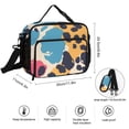 11.8×9.6in Large Capacity Rectangular Lunch Bag Durable Storage ...