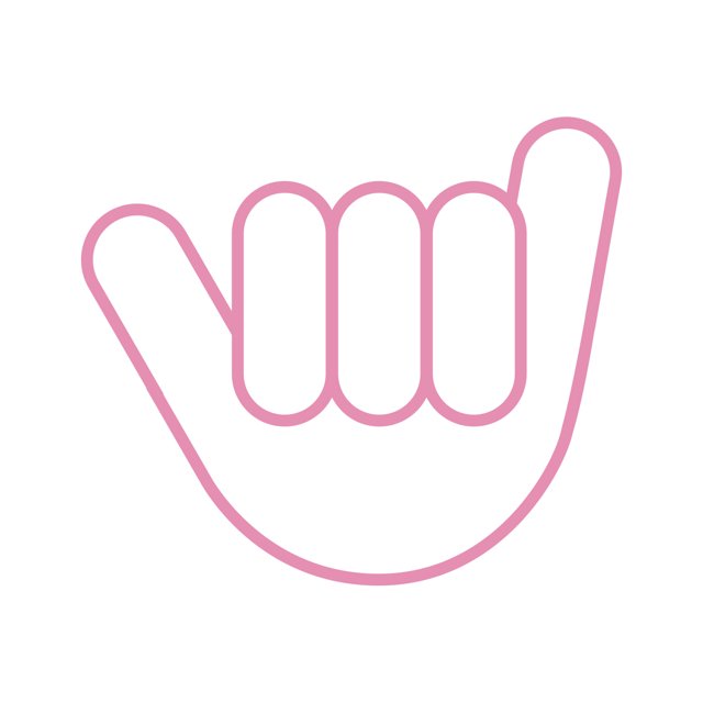 Shaka Sticker Decal Die Cut - Self Adhesive Vinyl - Weatherproof - Made ...